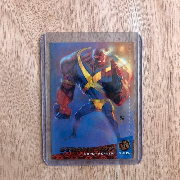Toys | Strong Guy Xmen Marvel Comic Card | Poshmark